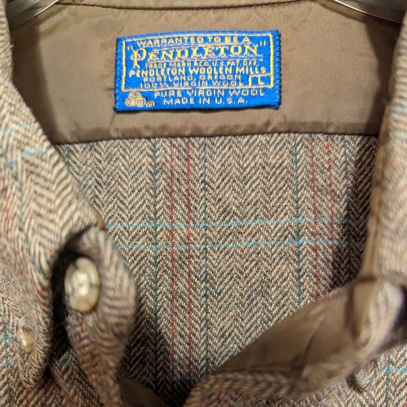 Pendleton | Shirts | Vintage Mens Wool Pendleton Shirt | Poshmark
